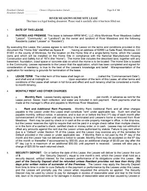 Fillable Online Lease Pages Fax Email Print PdfFiller
