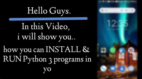 how to run python programs in android smartphone pydroid 3 apk how to install pydroid 3 apk
