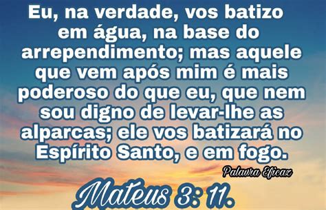 Palavra e Ação Mateus 3 Comentário Pr Heber Toth Armí