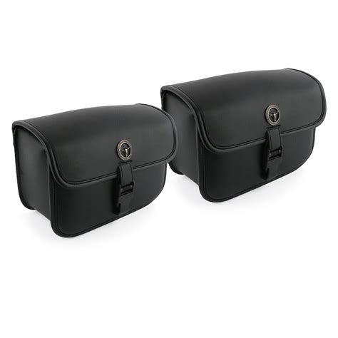 Paar Universal Motorrad Satteltaschen Seitentasche Gepäcktasche PU