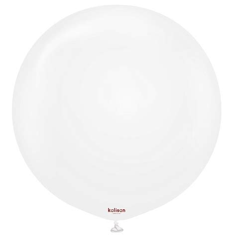 Globos Redondos de látex de 3Ft 100Cm Blanco globodeco es