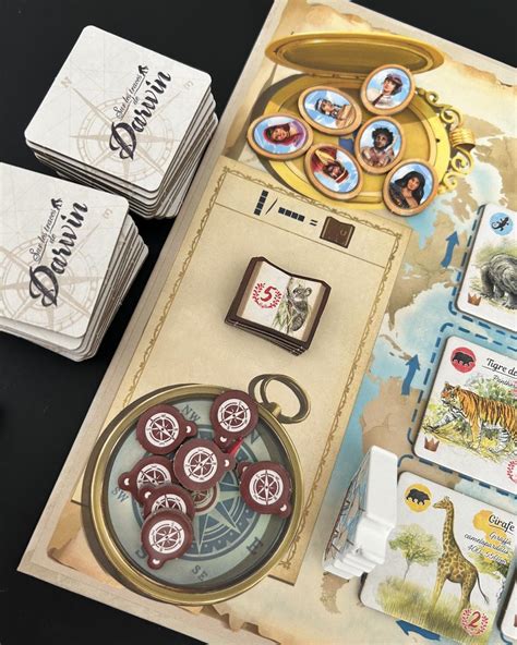 Sur Les Traces De Darwin Jeux Interm Diaires La Cachette Ludique