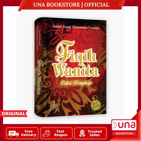 Jual Una Buku Fiqih Wanita Edisi Lengkap Hard Cover Pustaka Al