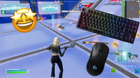 4KFortnite ASMR Chill Bios Zone Wars Razer Huntsman TE Keyboard
