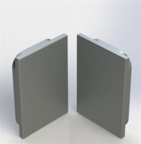 Ponteira Para Perfil G Leve Anodizado 15mm OK Ferragens