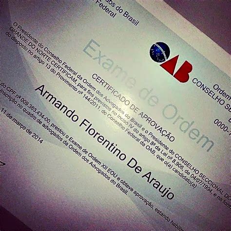 Felicidade Tremenda Essa Minha Agora Ao Ver Via Face O Certificado