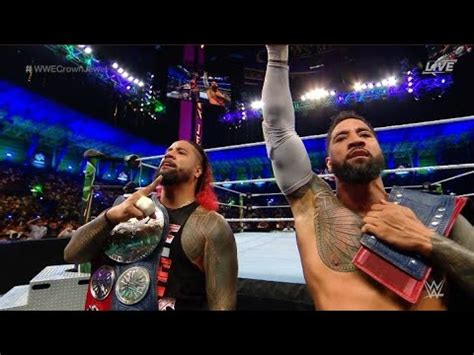 Wwe Crown Jewel The Usos Vs The Brawling Brutes Tag Team Titles