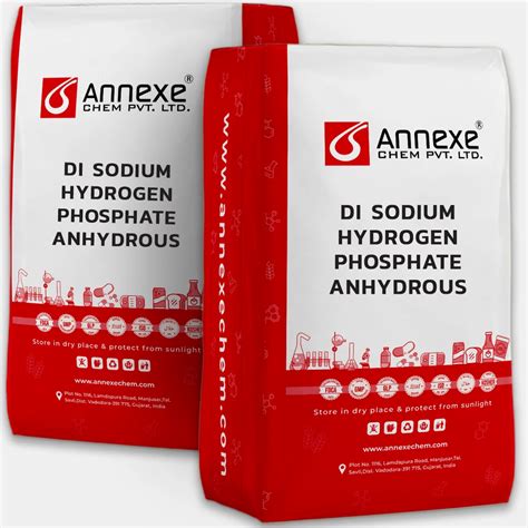 Disodium Hydrogen Phosphate Anhydrous Ep For Pharma Kg Bag At Rs