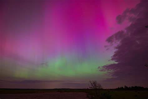 Seltene Polarlichter über Deutschland Astrophysiker erklärt das Phänomen