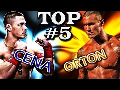 Top 5 De Las Mejores Luchas Entre John Cena Vs Randy Orton Loquendo