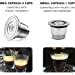 i Cafilas à Café à Capsules Acier Inoxydable Compatible for l or
