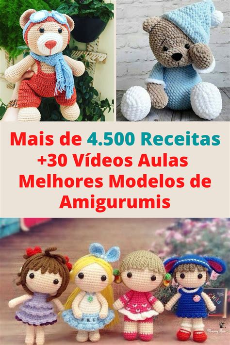 Aprenda Fazer Amigurumis Passo A Passo Melhores Receitas Amigurumis