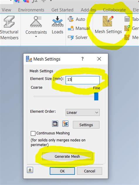 Generazione Mesh Non Riuscita Durante L Esecuzione Di Mesh Nel