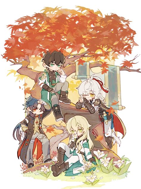 Dan Heng Blade Jing Yuan And Luocha Honkai And 1 More Drawn By