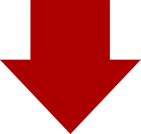 Red Arrow PNG