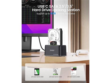 Orico Sata To Type C Hdd Docking Station Super Speed Gbps External