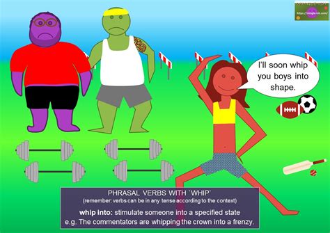 Phrasal Verbs With Whip Mingle Ish