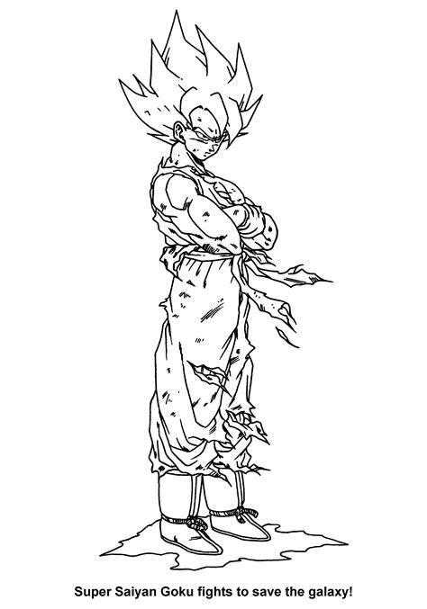 112 dessins de coloriage dragon ball z à imprimer sur LaGuerche