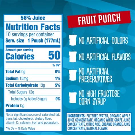 Capri Sun Organic Fruit Punch Juice Box Pouches Ct Pick N Save