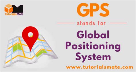 Gps Full Form What Is The Full Form Of Gps Tutorialsmate