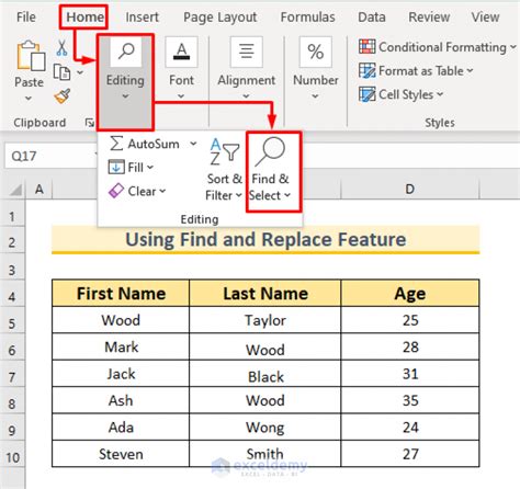 how to clear cells with certain value in excel 2 ways