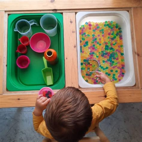 Mesas sensoriales 7 ideas para peques entre 1 y 5 años Artofit