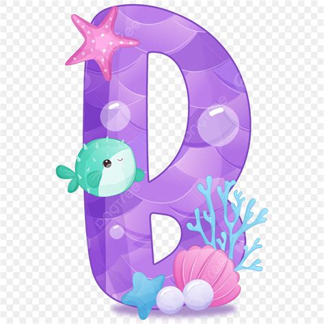 Mermaid Decoration Vector Hd PNG Images Cute Mermaid Alphabets For