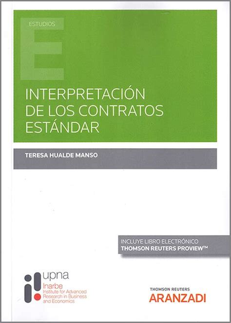 Interpretaci N De Los Contratos Est Ndar Papel Digital