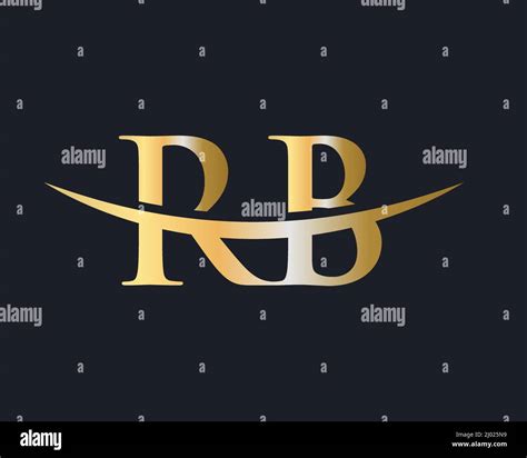 Initial Monogram Letter RB Logo Design Vector RB Logo Design Template