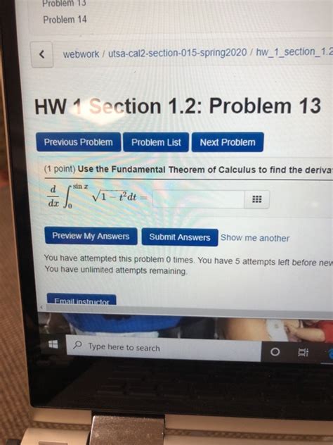 solved problem 15 problem 14 webwork