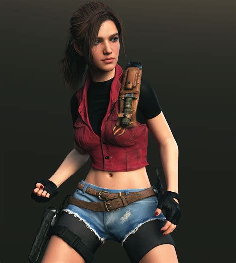 Artstation Claire Redfield Resident Evil 2 Remake Vra