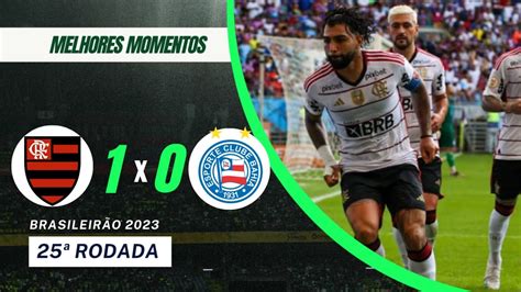 Melhores Momentos Flamengo x Bahia no Brasileirão 2023 Aqui no Mengão
