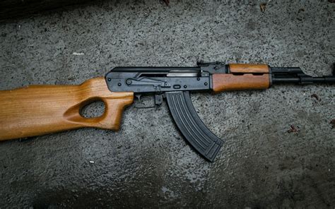 HD Wallpaper Of A Man Made AK 47 A Powerful Icon