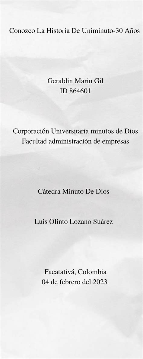 L Nea Del Tiempo Historia Uniminuto Conozco La Historia De Uniminuto