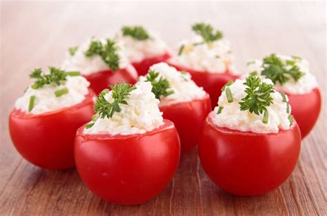 Recette tomate farcie à la mozzarelle Marie Claire