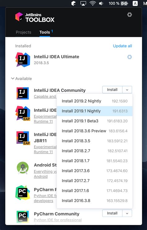 Jetbrains toolbox ubuntu установка