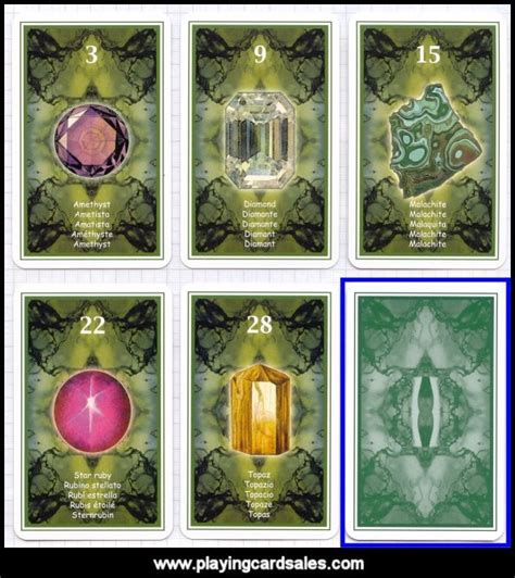 R Somerville Playing Cards Playingcardsales Gems Oracle Cards