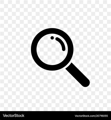 Search Icon Magnifier Icon Royalty Free Vector Image