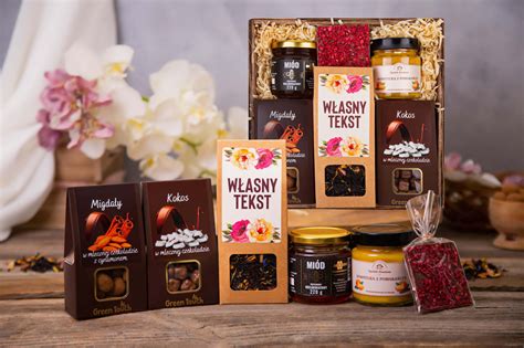 Kosz prezentowy personalizowany na każdą okazję Green Touch