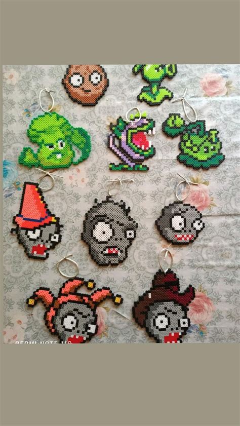 Plantas Vs Zombies Hama Beads Hama Beads Beads Zombie