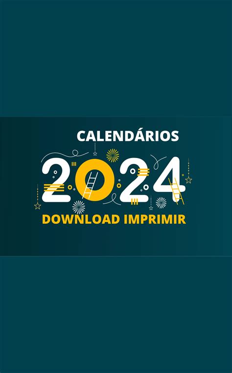 Calendário 2024 De Feriados E Para Imprimir Alta Qualidade Portal Power