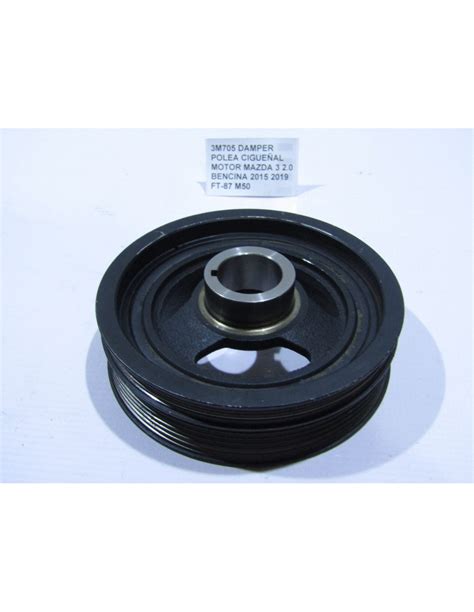 DAMPER POLEA CIGUEÑAL MOTOR MAZDA 3 2 0 BENCINA 2015 2019