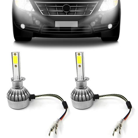 Kit Lâmpada Ultra Super Led 20000lm H4 6500k Efeito Xênon 2 UND 4881