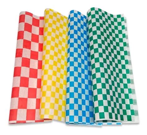 Papel Cuadriculado Encerado Para Alimentos X Cm Pzas En Venta
