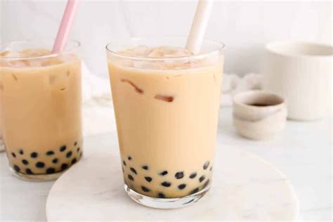 Earl Grey Milk Tea Boba Bubble Tea Plant Based Jess