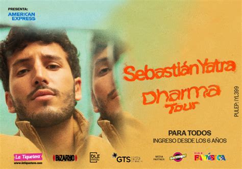 SEBASTIAN YATRA DHARMA TOUR 2022 La Tiquetera