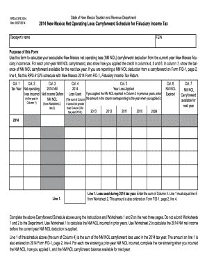 Nm Rpd Fill Out Tax Template Online