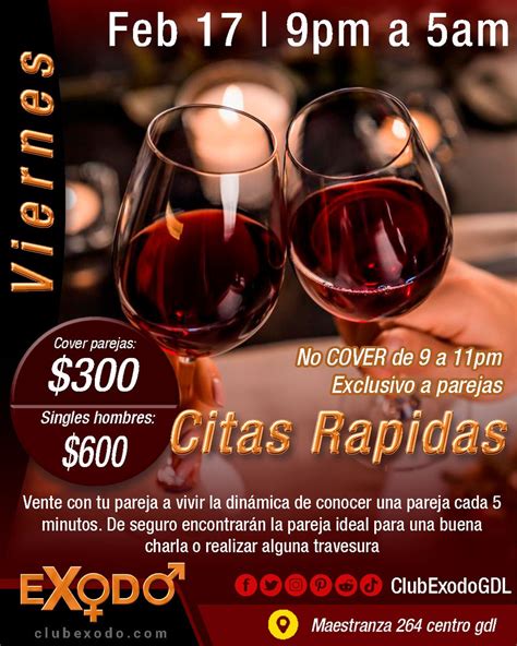 Club Éxodo on Twitter Te invitamos a conocer nuestros eventos