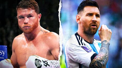 Canelo se lamenta de sus palabras contra Messi y se disculpa me dejé