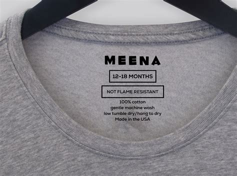 Neck Label Design For Baby By Jenny Sarkar On Dribbble